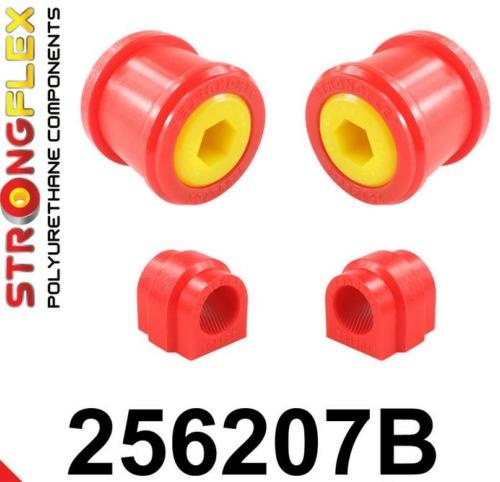 Silentblocs renforcés Polyurethane (train avant) Mini Cooper + Cooper S ...